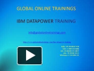 PPT IBM DATAPOWER TRAINING IBM WebSphere Training GOT PowerPoint Presentation Free To