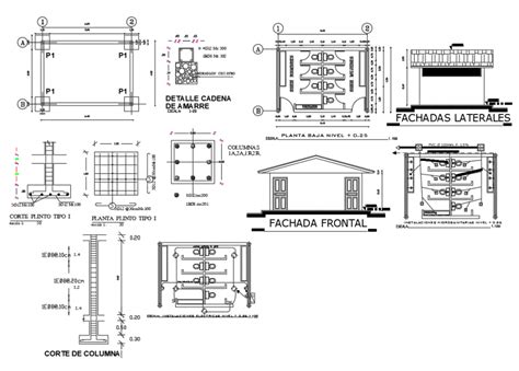 Sanitary Elevation Section Plan Installation And Column Details Dwg File Cadbull