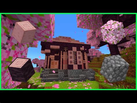 Сакура майнкрафт схема