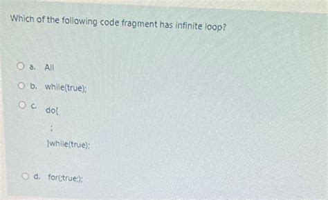 Solved What Should Be The Initialization Part Of The For