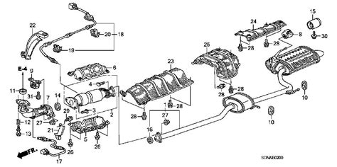 Exploring The Anatomy Of A 2007 Honda Accord A Parts Diagram