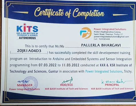 Pallerla Bhargavi On Linkedin Im Happy To Announce That I Have Successfully Completed The Skill