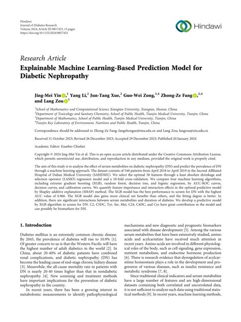 Pdf Explainable Machine Learning Based Prediction Model For Diabetic