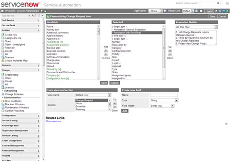 Form Annotations ServiceNow Elite