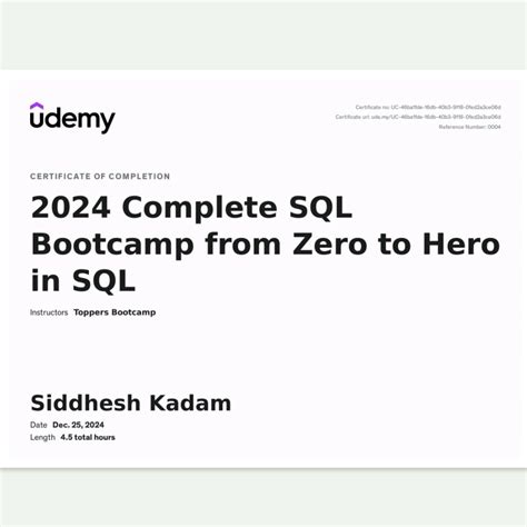 Siddhesh Kadam On Linkedin Sql Databasemanagement Learninganddevelopment Professionalgrowth