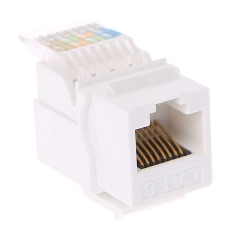 5 Pcs Rj45 Jack Socket Cat6 Netwerk Ethernet Verbi Vicedeal