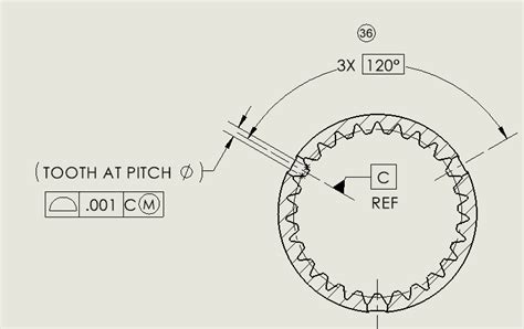 Aligning Holes On Center Of Spline Teeth For A Spline Sleeve Eng Tips