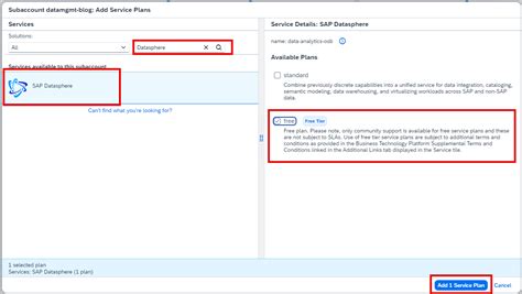 How To Provision A Sap Datasphere Free Tier Instance Erp Qanda