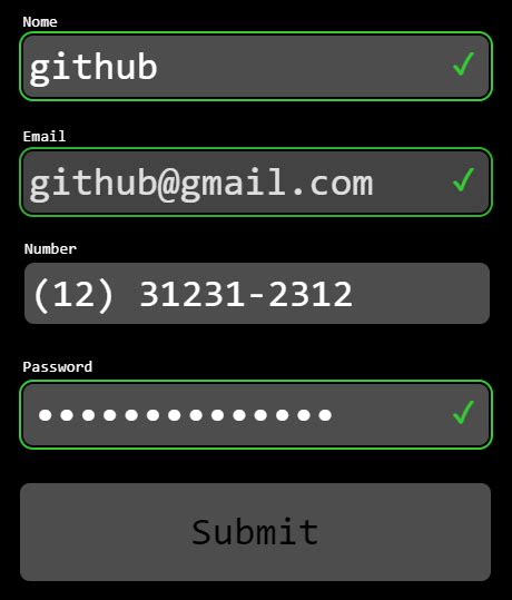 Github Itsyoboygodform Validation This Is A Form Validation Project