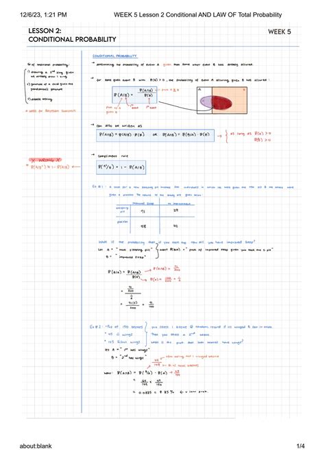 Solution Conditional And Law Of Total Probability Studypool