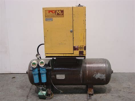 HPC Plusair Model SSM Mini Rotary Screw Compressor