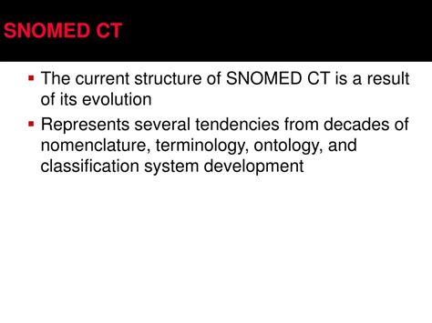 Ppt Snomed Ct Ontological Terminological And Knowledge
