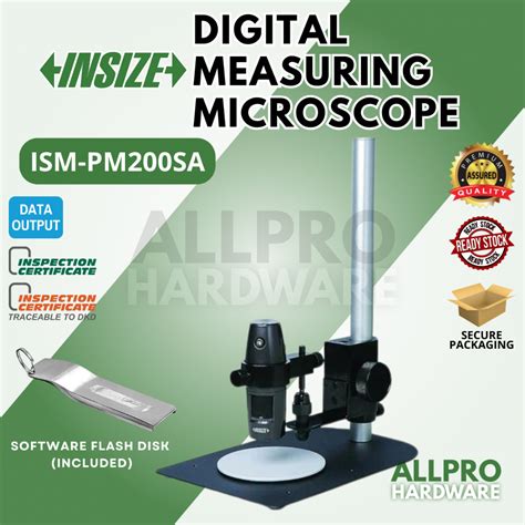 Insize Ism Pm200sa Digital Measuring Microscope Shopee Malaysia