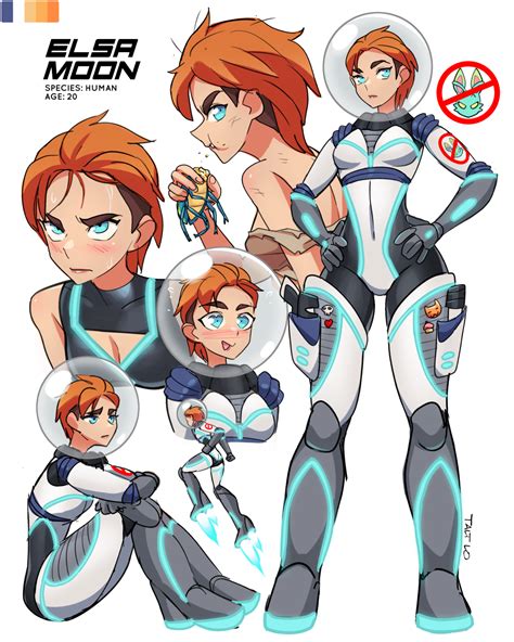 Elsa Moon Character Sheet By Talt Lo R Imaginaryastronauts