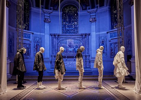 Aitor Throup Shows Fashion Collection On Life Size Puppets