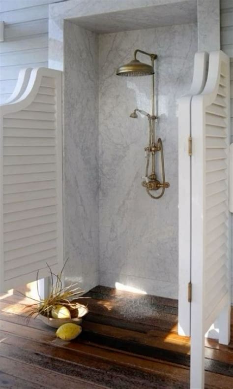 Pin By Lw On Details Outdoor Pool Shower Outdoor Bathrooms Pool