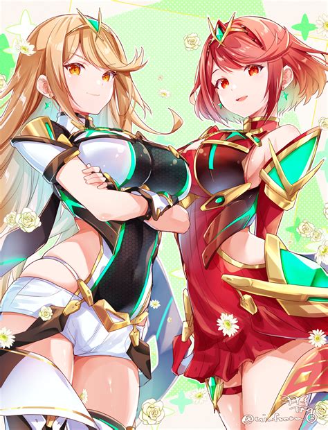 Ui Frara Mythra Xenoblade Pyra Xenoblade Xenoblade Chronicles