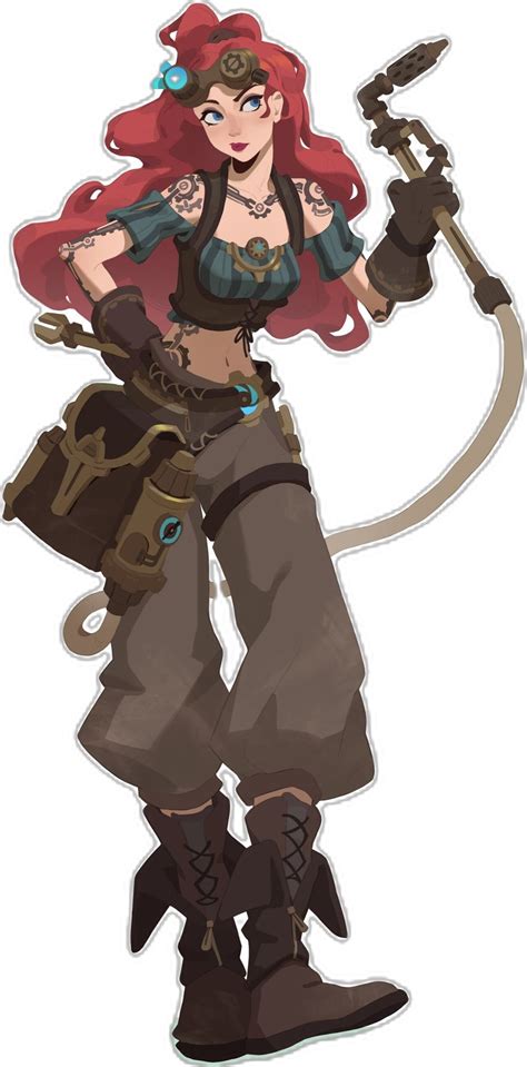 Пин от пользователя A M на доске 스팀펑크 Костюмы персонажей Стимпанк Рисунки