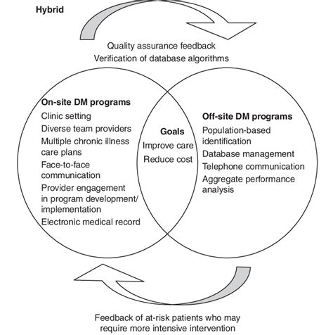 Hybrid Chronic Disease Management Dm Model Components Download