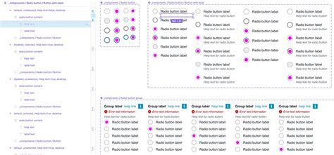 How To Get Nested Variants For Radio Button Group To Stick Questions