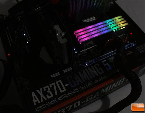 Aorus Ddr4 Rgb 16gb 3200mhz Memory Kit Review Legit Reviews