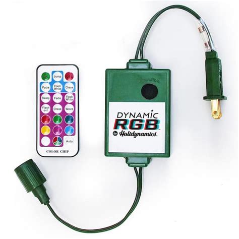 HOLIDYNAMICS HOLIDAY LIGHTING SOLUTIONS Dynamic RGB Controller With Remote The Home Depot