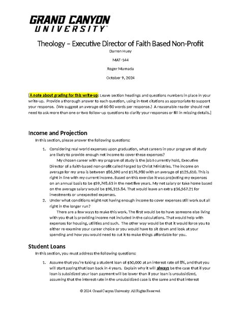 Mat 144 Rs Online Major Assignment 2 Write Up 20240419 Theology Executive Director Of Faith