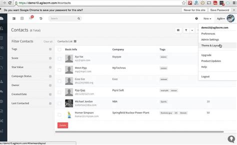 Agile Crm Contact Management