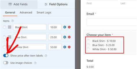 How To Create An Order Form In WordPress With Template