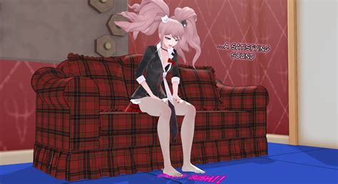 Rule 34 Danganronpa Foot Fetish Foot Worship Junko Enoshima Naegi