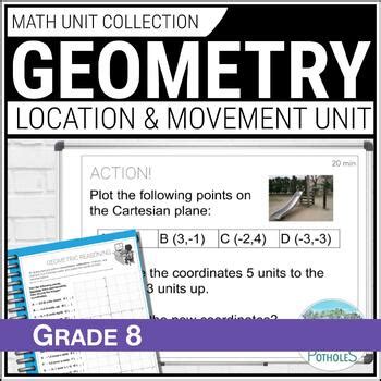 Location Movement Geometric Transformations On The Cartesian Plane Grade