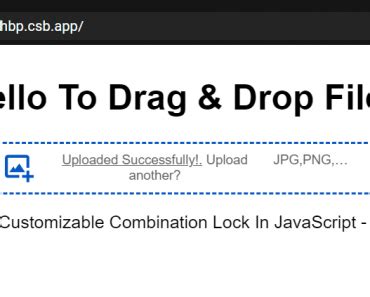 Drag And Drop File Uploader For React React File Drop Reactscript