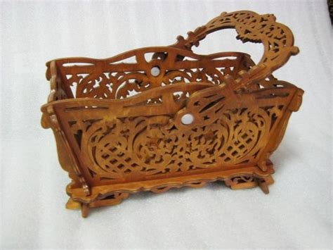 Basket Scroll Saw Pattern PDF File ARABIC CNC