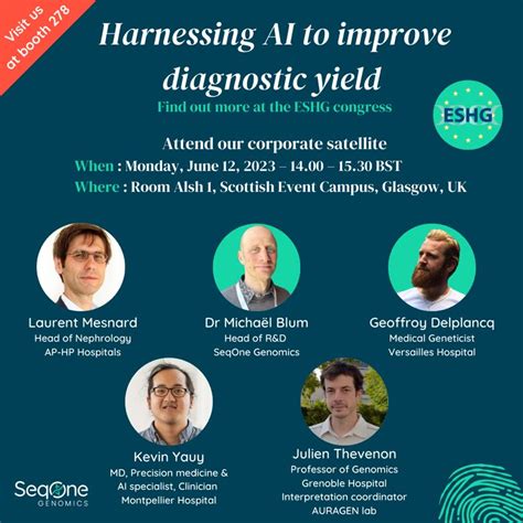 Michael Blum On Linkedin Eshg2023 Genomics