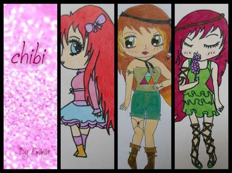 Chibi Girls Drawings
