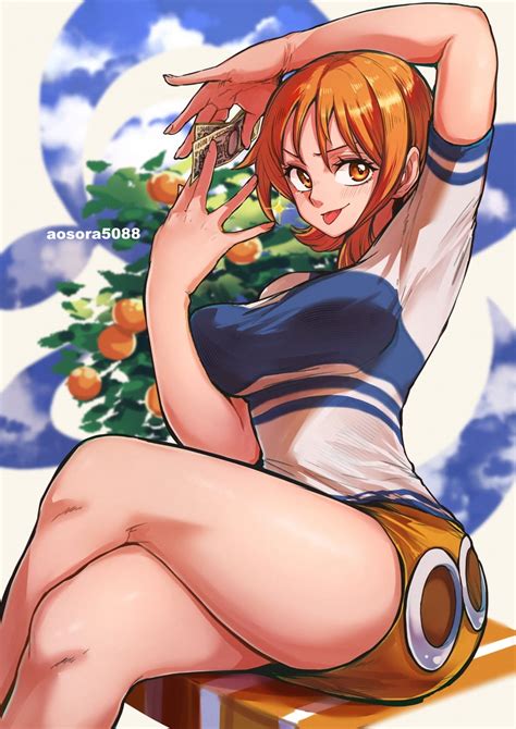 Nami One Piece Drawn By Aosora2823 Danbooru
