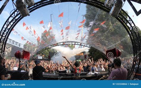 Dj Nastia Performing A Live Set Editorial Photo Image Of Celebration