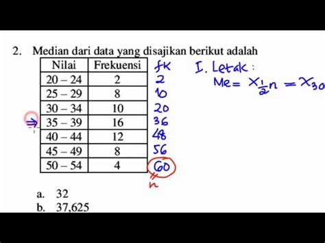 Detail Contoh Soal Median Data Genap Koleksi Nomer 13