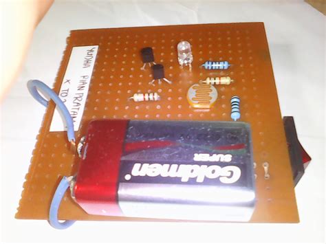 Tugas Teknologi Dasar Otomotif Laporan Pembuatan Lampu Otomatis Dengan Ldr Light Dependent