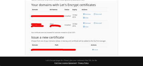 let s encrypt for cpanel nixtree