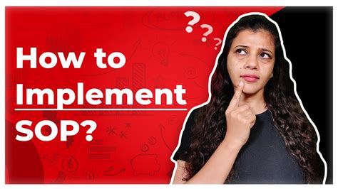 Implementing SOPs What Is SOP Standard Operating Procedures Standardoperatingprocedures