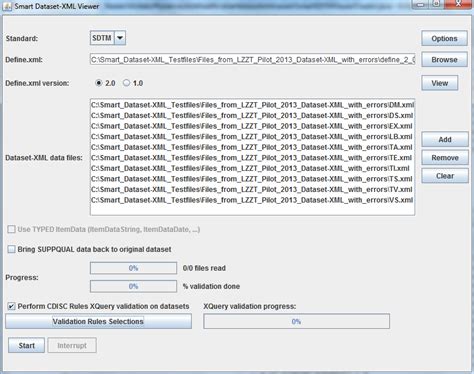 Cdisc End To End Fda Sdtm Validation Rules Xquery And The Smart Dataset Xml Viewer