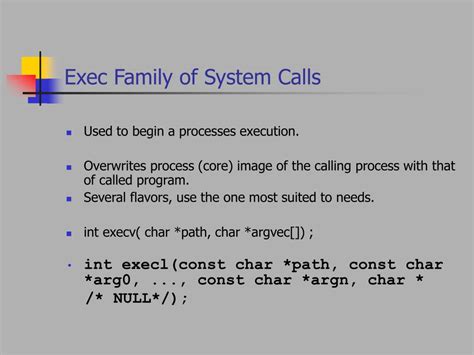 Ppt Using System Calls Unix Powerpoint Presentation Free Download Id5345392