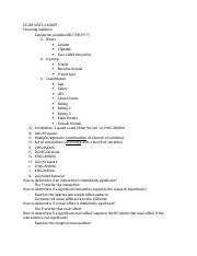 Exam 4 Review Answers Docx STUDY STATS 4 SCRIPT Choosing Statistics Categorize Variables DO