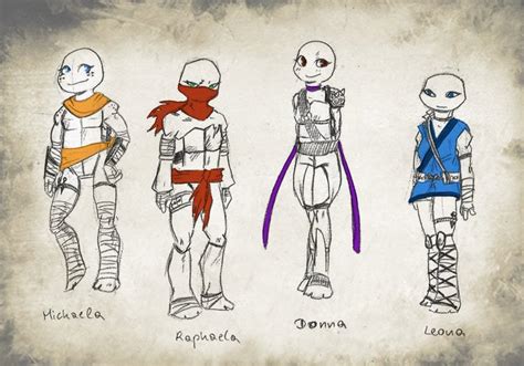 22 Best Tmnt Genderbend Images On Pinterest Teenage Mutant Ninja