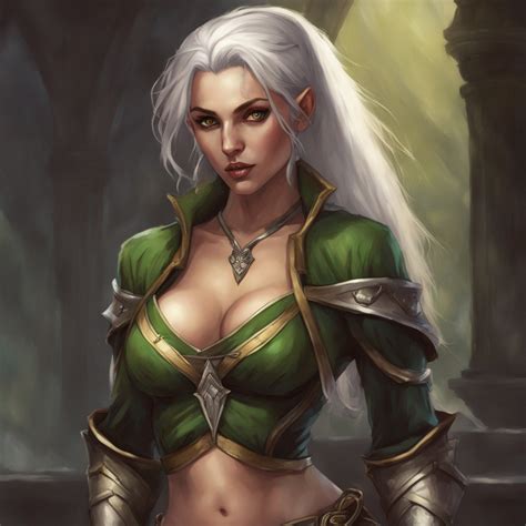 Sexy Elf Female Rogue By Rawhunter8 On Deviantart