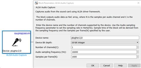 Speech Command Recognition On Raspberry Pi Using Simulink