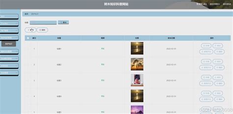 Springboot树木知识科普网站qtric（程序源码数据库调试部署开发环境）有关基于springboot的植物交流网站 Csdn博客