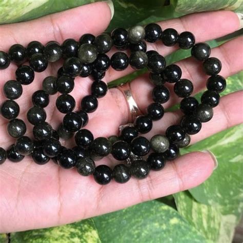 Black Obsidian Bracelet