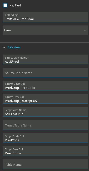 Selection List Not Binding Dataview Kinetic ERP Epicor User Help Forum